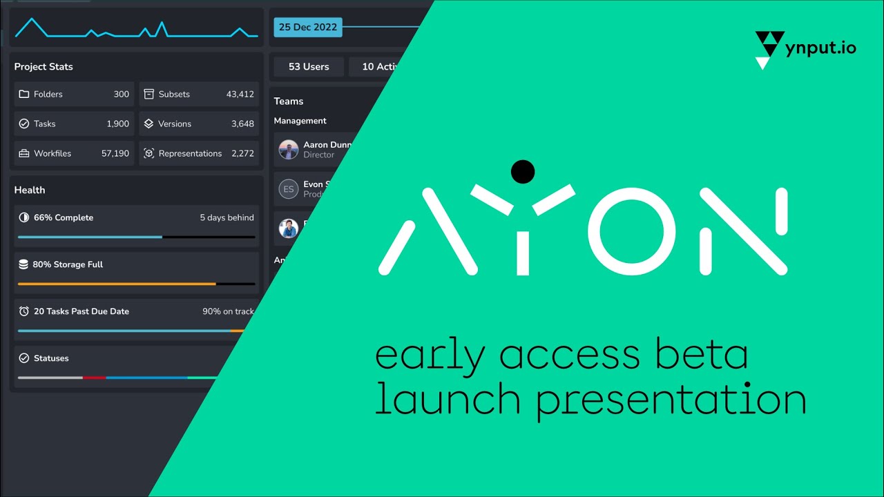 Ynput presents: AYON pipeline beta early access
