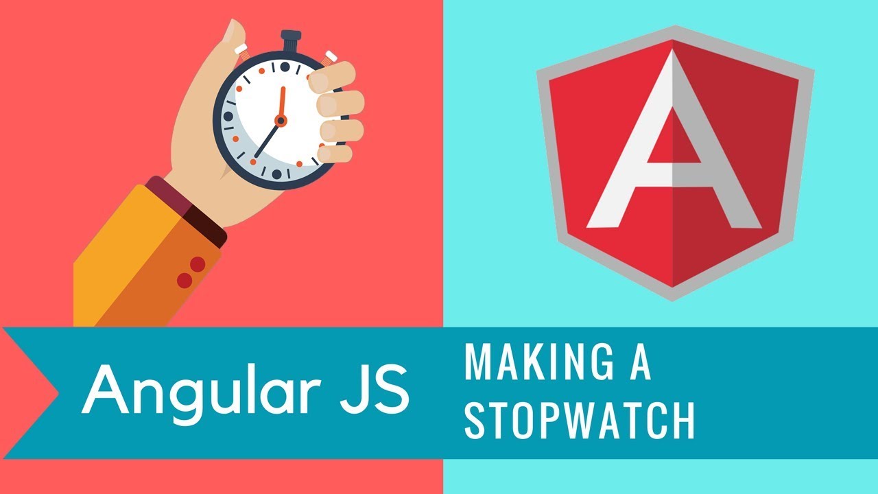 Making a stopwatch using Angular JS