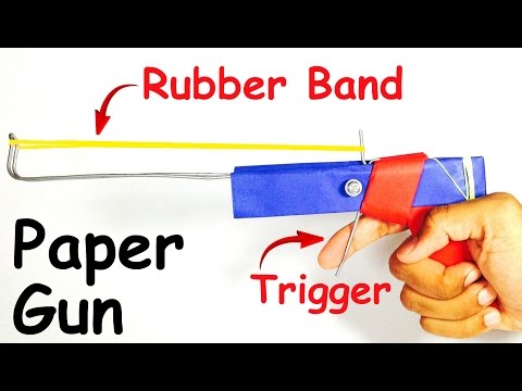 How To Make A Paper Gun That Shoots Ninja Stars