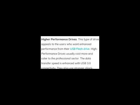 DIFFERENT TYPES OF FLASH DRIVE