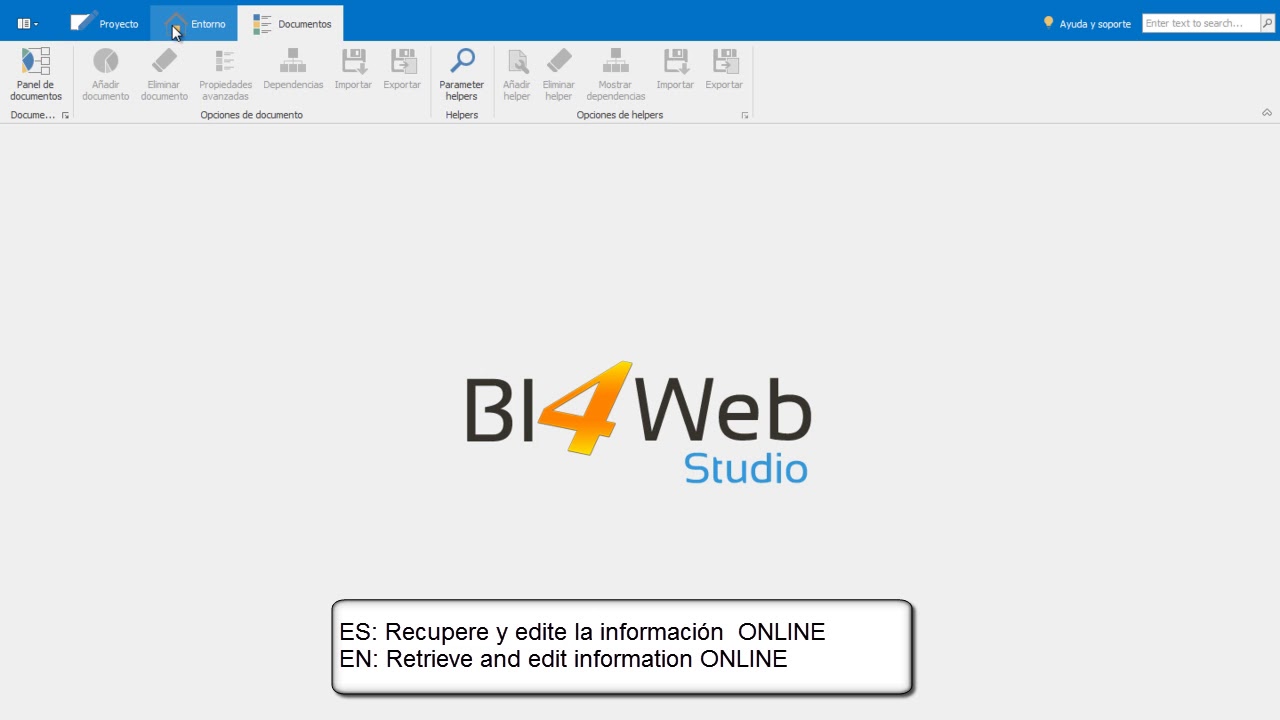 BI4Web Studio V18 Preview