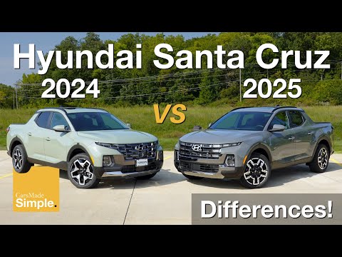 2024 Hyundai Santa Cruz Limited vs 2025 Santa Cruz Limited | Differences Explained!