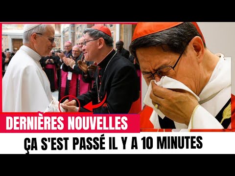 Ce que le pape Léon XIV a vu… seul le cardinal Tagle connaît la vérité ! L’Église tremble !