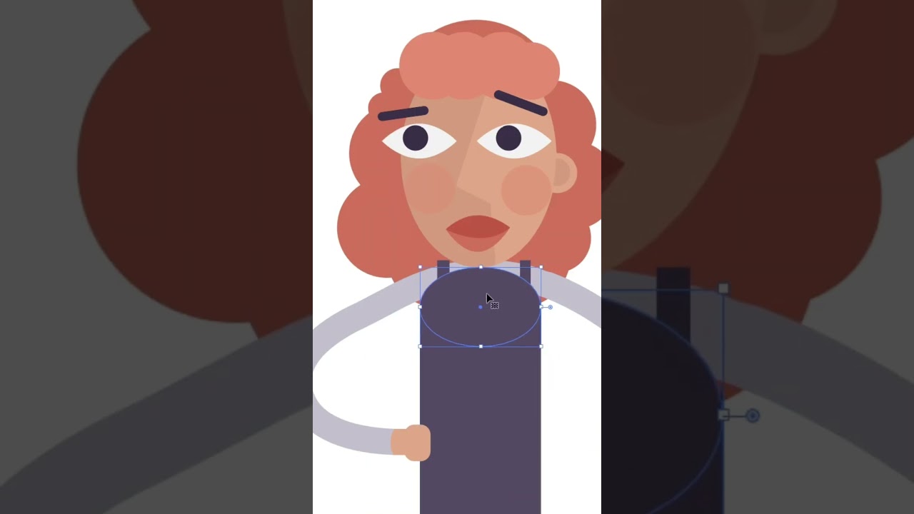 #SpeedArt #illustrator #vectorart #speedpaint #character #30daychallenge