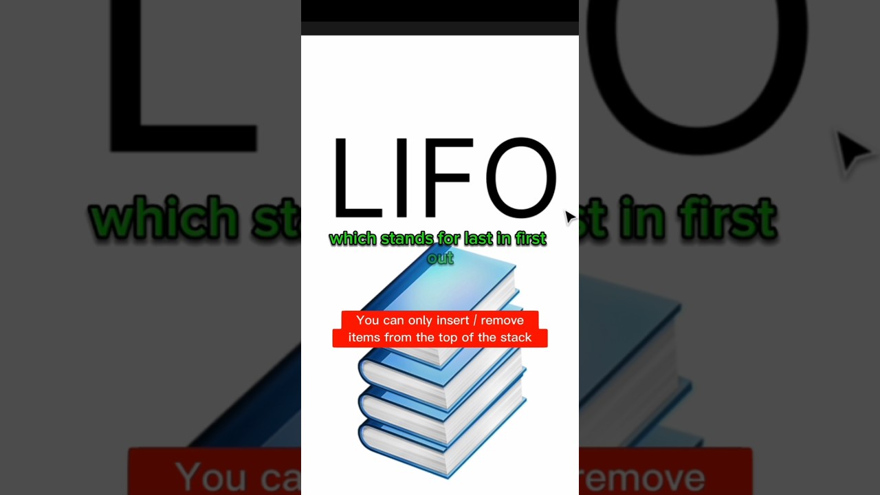 Learn about stacks in 30 seconds 👨🏻‍💻 #computerscience #softwaredeveloper #stacks #codingtips