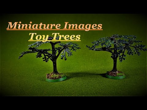 Toy Trees - Miniature Images