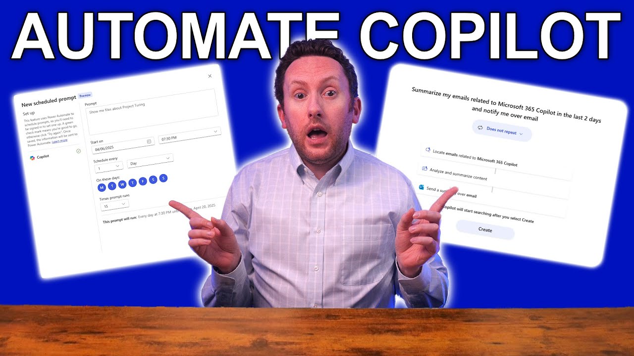 Automate M365 Copilot with Copilot Actions and Scheduled Prompts