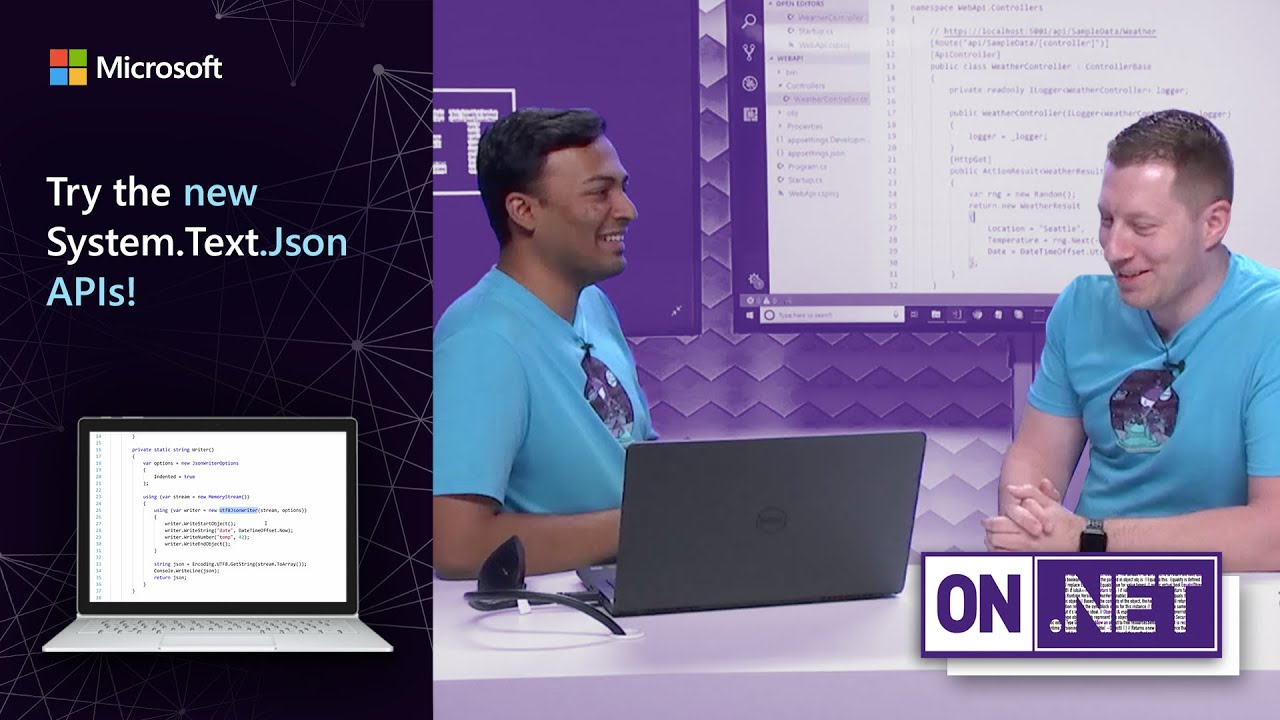 Try the new System.Text.Json APIs!