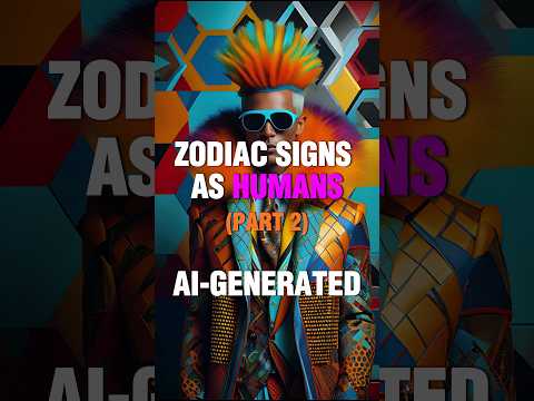 Zodiac Signs as People According to AI (Part 2) #aiart #ai #viral #zodiac #midjourney