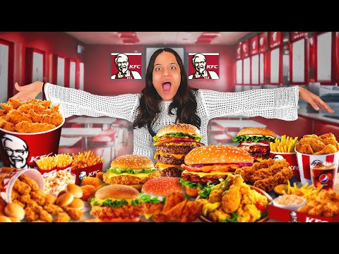 I Ordered The Entire KFC Menuπ€―π€€ @sosaute