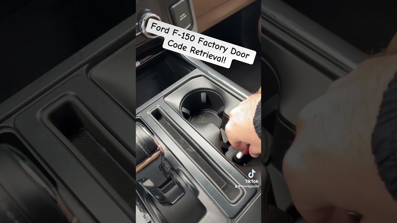 Ford F-150 Door Code Retrieval. #Ford #F150 #Truck #GulfCoastFord #Angleton #Texas