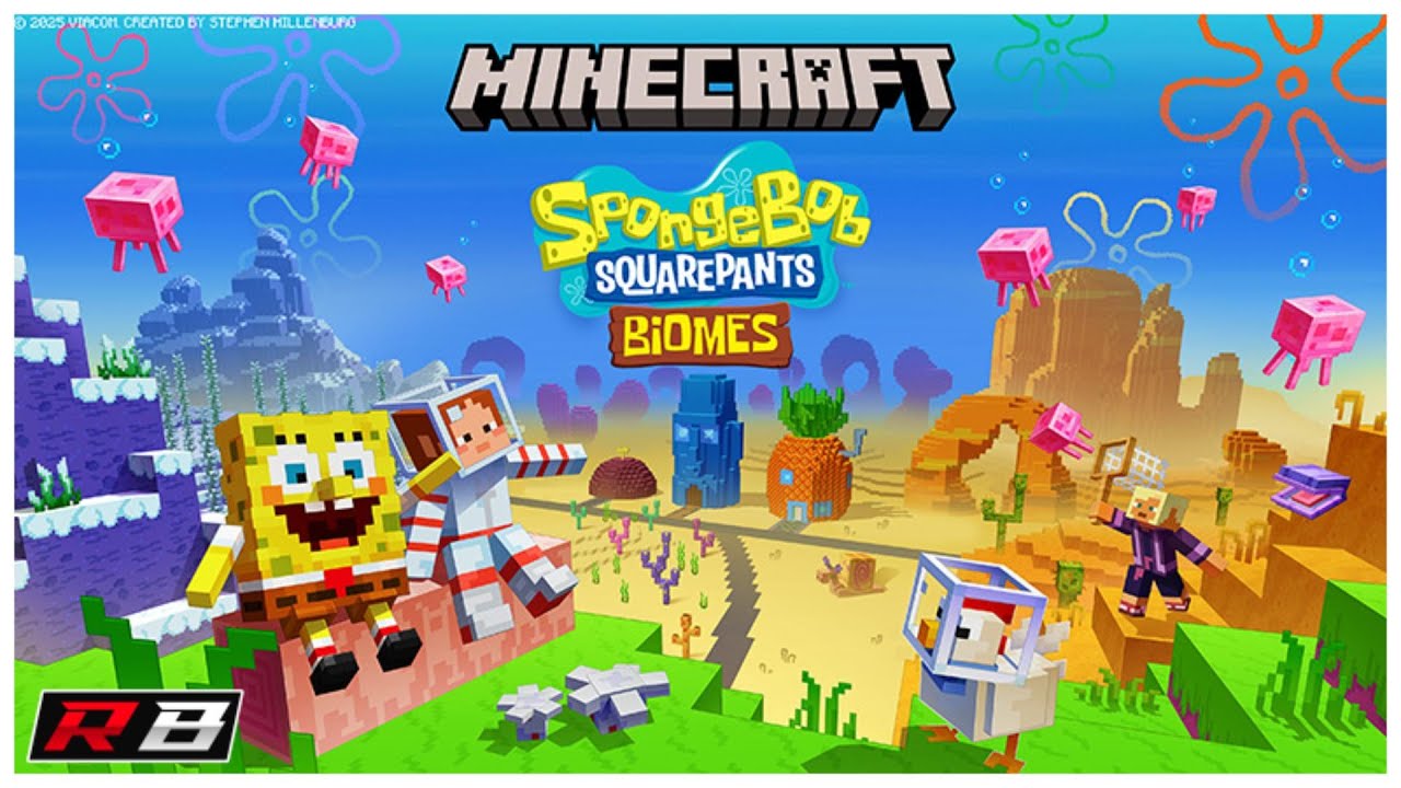 Bikini Bottom in Minecraft never looked so good - SpongeBob SquarePants Biomes