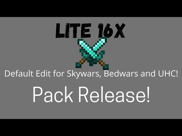 Lite 16x Default Edit by CreepyRedUltron Minecraft Texture Pack
