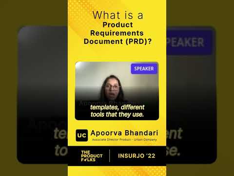 What are Product Requirements Document (PRDs)? Explained by UrbanClap's Apoorva Bhandari