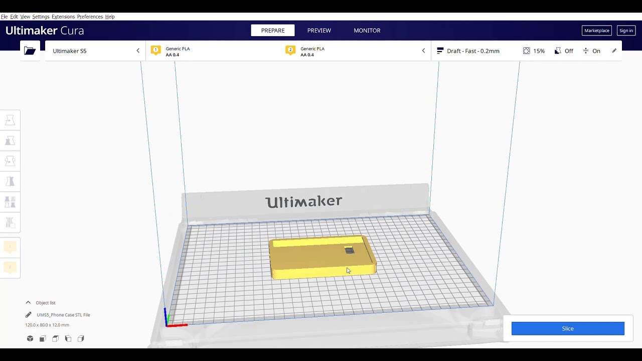 Creating a G code in CURA software