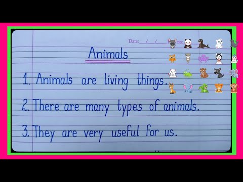 10 lines essay on animals/10 lines on animals/essay on animals/animals essay/Essay On animal l