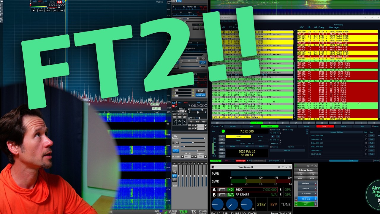 FT2: The new ham radio digital mode speed king!