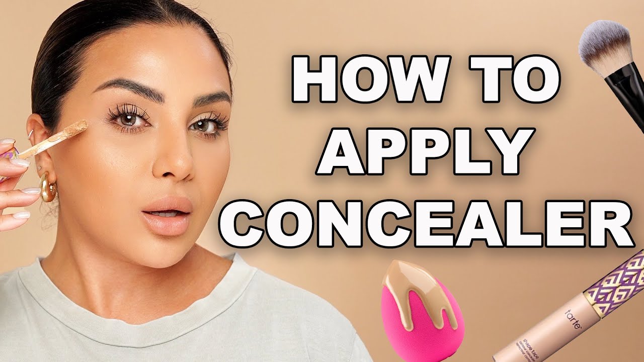 How To Apply Concealer For BEGINNERS
