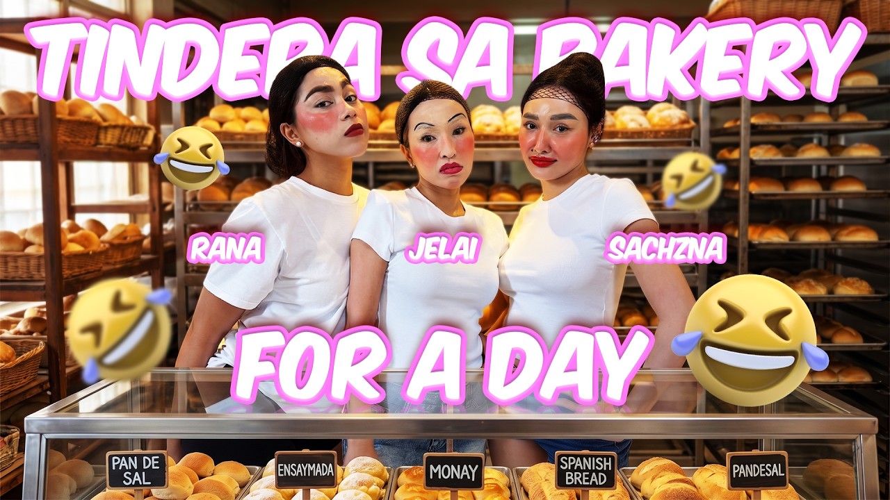 NAGKAGULO SA BAKERY (SACHZNA, JELAI & RANA) | JELAI ANDRES