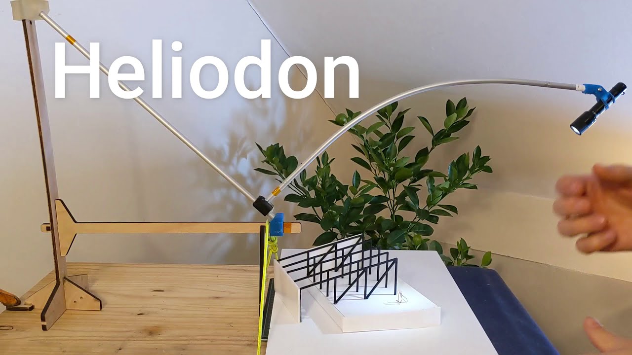 Make your own architectural tools: Heliodon