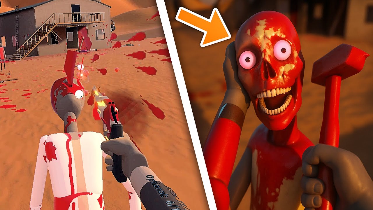 Brutal Kills! Gore & Active Ragdoll Physics! - BRUTALISTICK VR