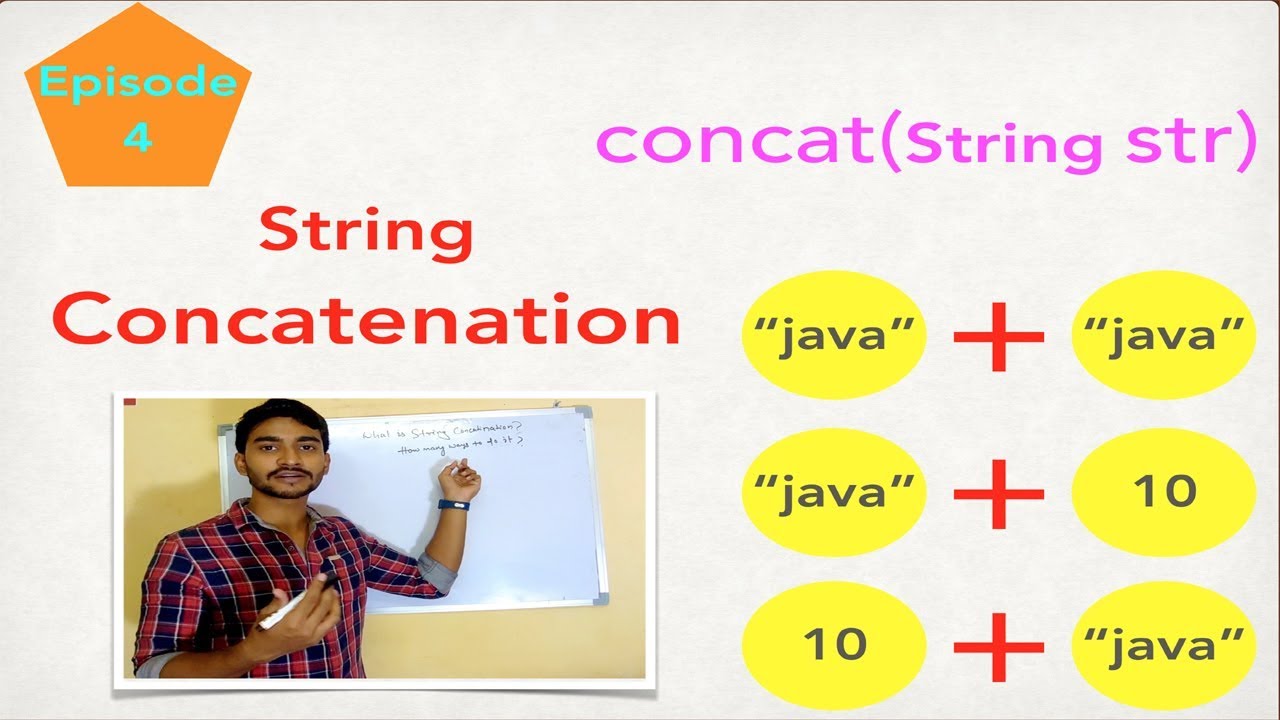 String concatenation in java with examples || string concat() method || java.lang.string
