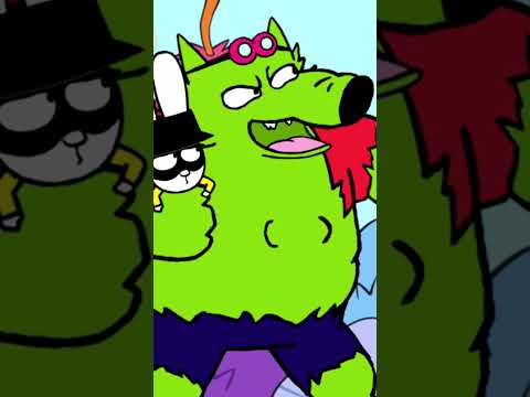 Simon #shorts *Super Rabbit against Professor Wolf* #simon #cartoonforkids