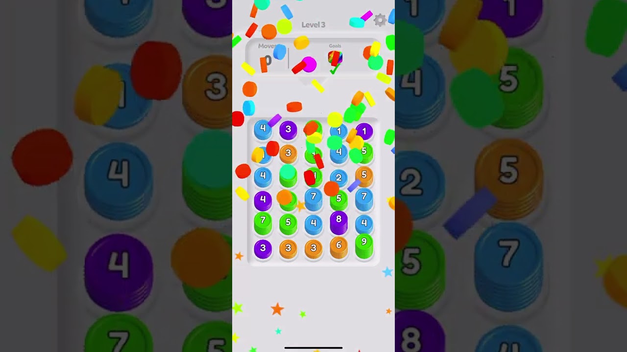 Stack 'em Up! Connect Puzzle - iOS iPhone Gameplay