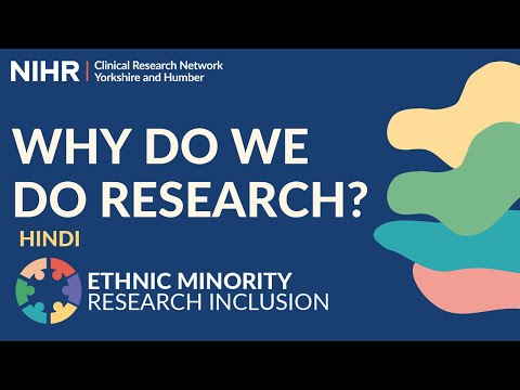 Why do we do health and care research? (Hindi version)