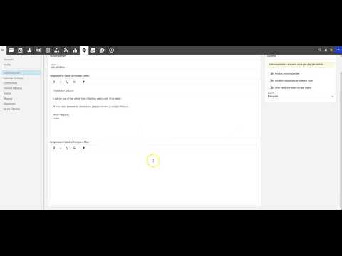 SecureAX SmarterMail - How to setup auto-responder
