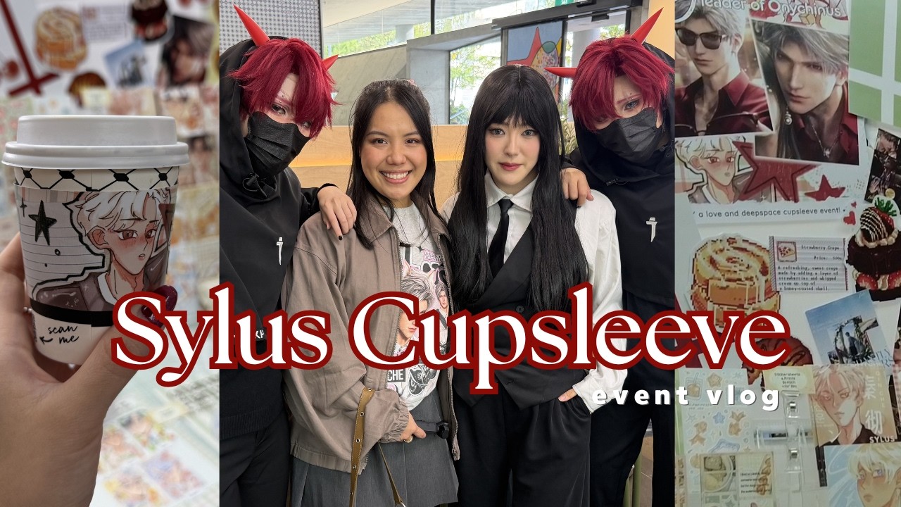 Celebrating Sylus' Birthday!! | Unofficial Cupsleeve Event in Sydney | Love and Deepspace