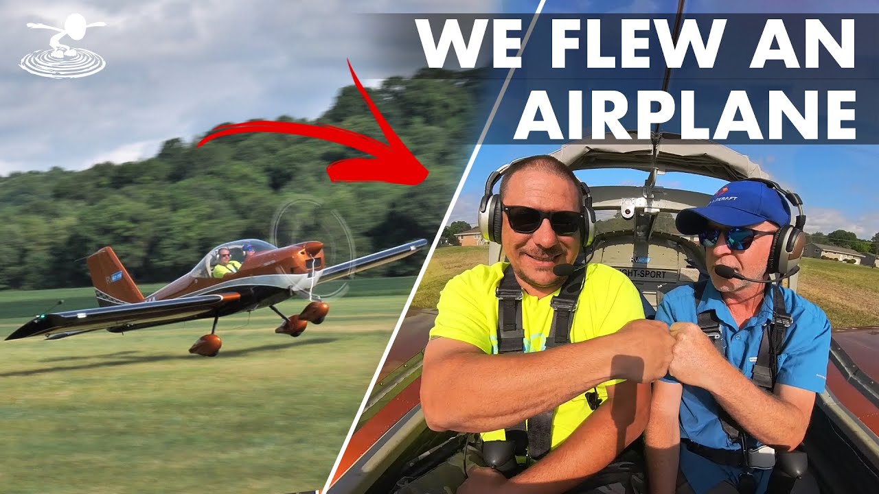 Aviation: Vans RV Aircraft - WE FLEW AN AIRPLANE!!! RV-12iS