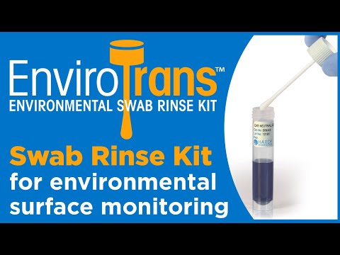 EnviroTrans™ D/E Neutralizing Broth - Swab Rinse Kit for environmental surface monitoring