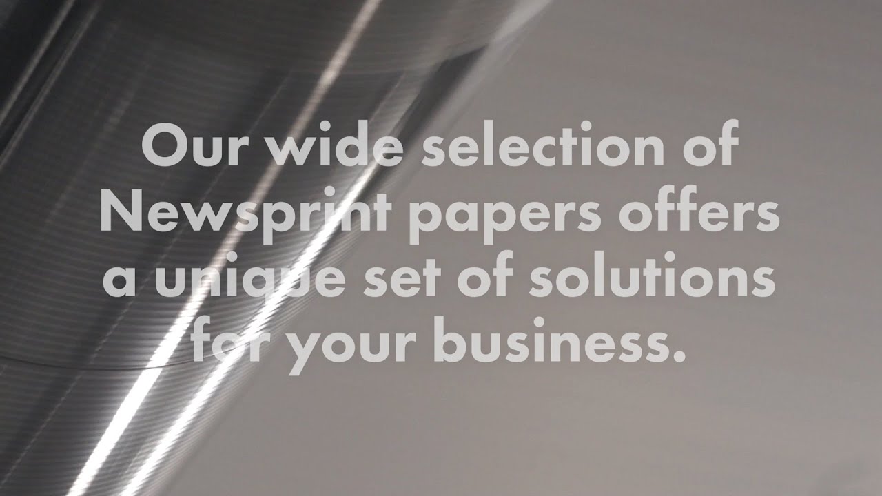 Newsprint papers - we are committed to paper