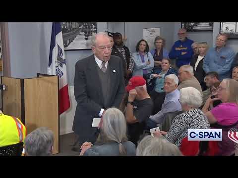 Sen. Chuck Grassley (R-IA) Exchange with Constituents on Immigration & Border Security