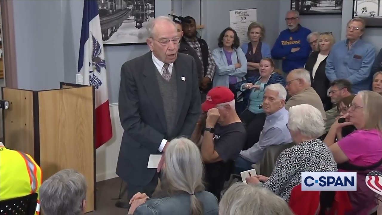 Sen. Chuck Grassley (R-IA) Exchange with Constituents on Immigration & Border Security