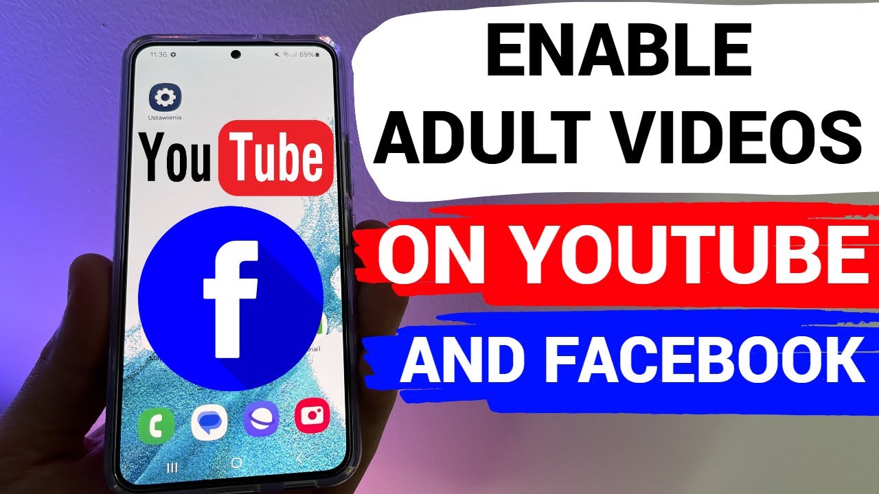 How to watch adult videos on YouTube and Facebook