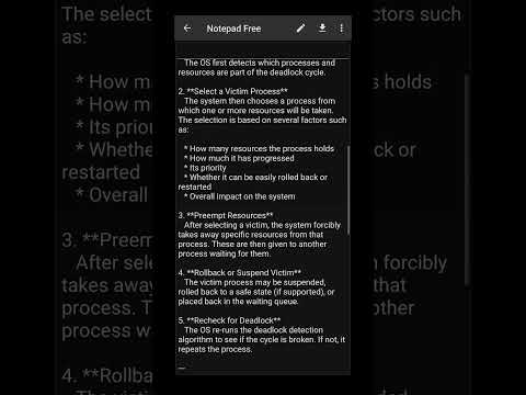 Deadlock Recovery Using Resource Preemption in OS | Full Concept Explained