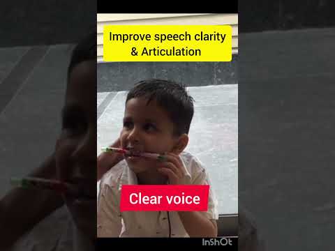 speech clarity & articulation/mouth closure & voice clarity