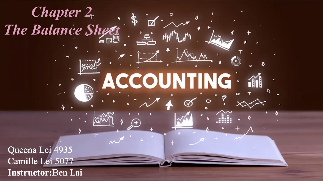 Chapter 2 The balance sheet