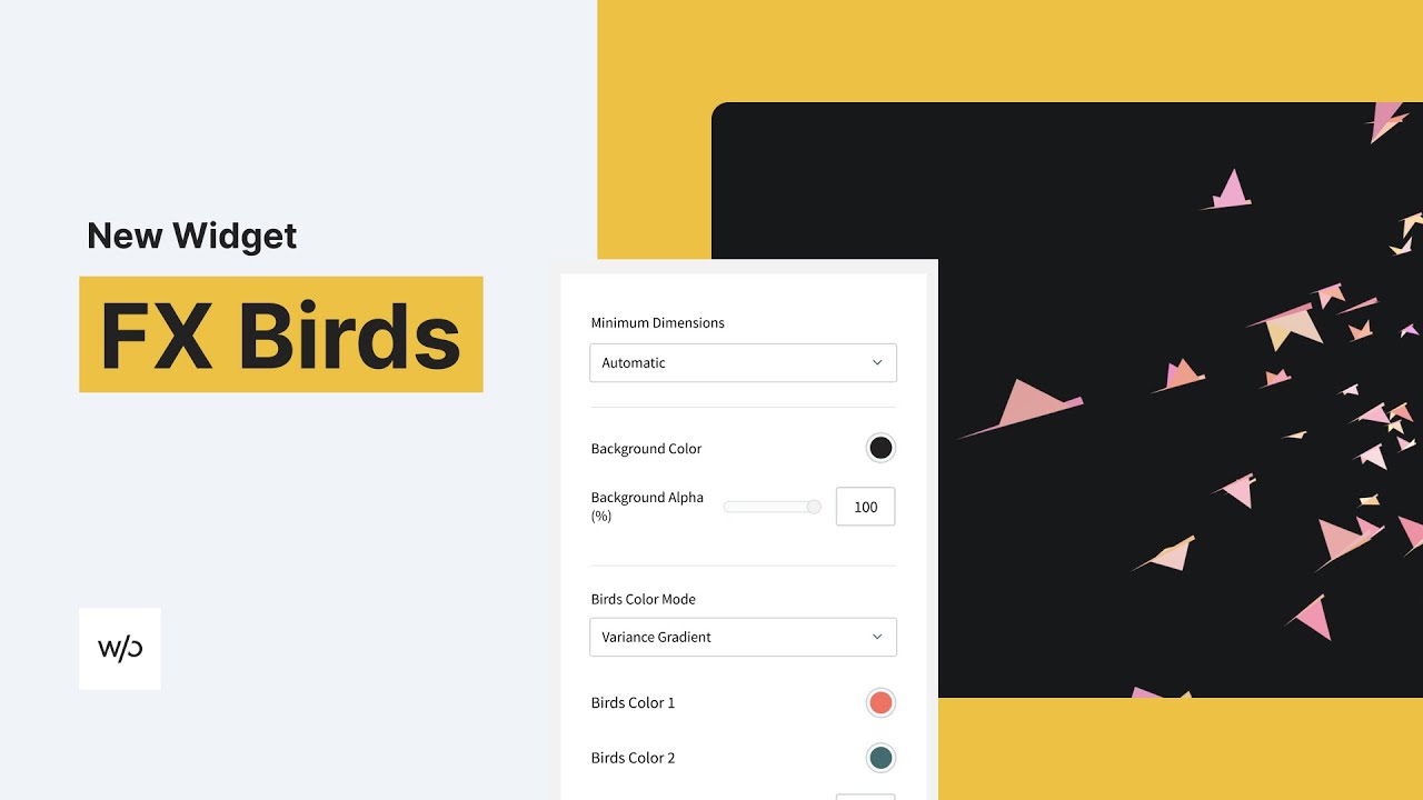 FX – Birds Widget | Tutorial by Without Code
