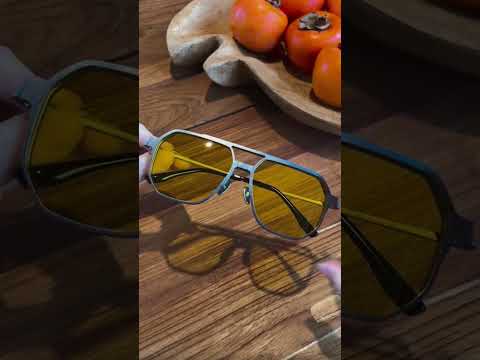 ⭐ Product Link in Comments ⭐Pure Titanium Magnetic Clip-On Glasses