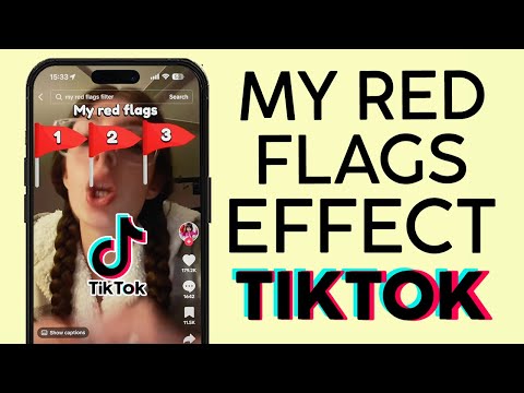 How To Create The Red Flag Filter Trend Video On Tiktok In Under 2 Minutes!