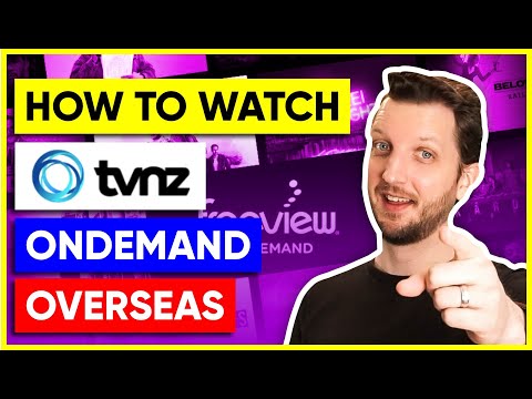 How to Watch TVNZ On Demand Overseas & Outside New Zealand! [Step-By-Step}