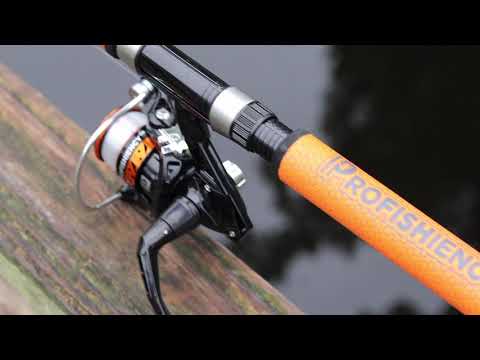 Profishiency Rods - 5FT Bright ORANGE Premium Micro Spin Combo