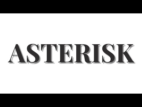 How to Pronounce the Word ASTERISK | English Pronunciation Guide