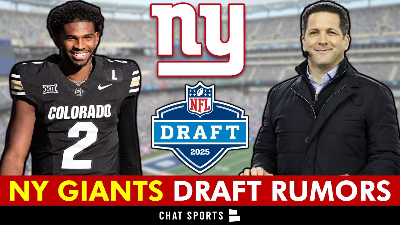 🚨 MAJOR Shedeur Sanders UPDATE via Adam Schefter & ESPN | New York Giants Draft Rumors