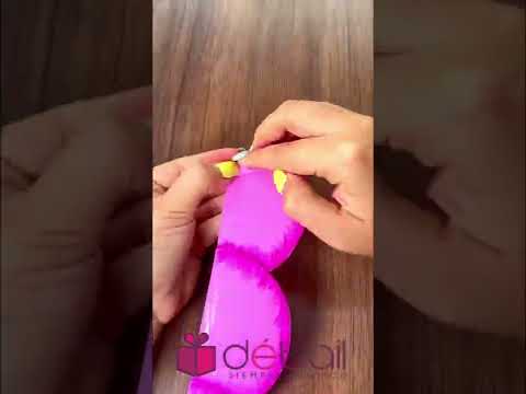 CÓMO HACER ROSAS EN FOAMI #ideas #diadelamadre #regalosparamamá #tutorial