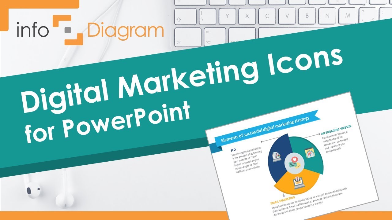 Digital Marketing PowerPoint Presentation - Template Icons