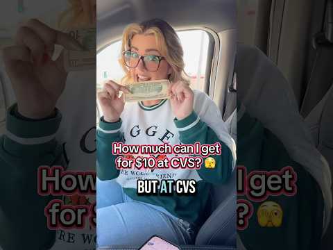 How many things can I get at CVS with just a $10 budget?!? 🫣 #couponing #cvsdeals #learntocoupon